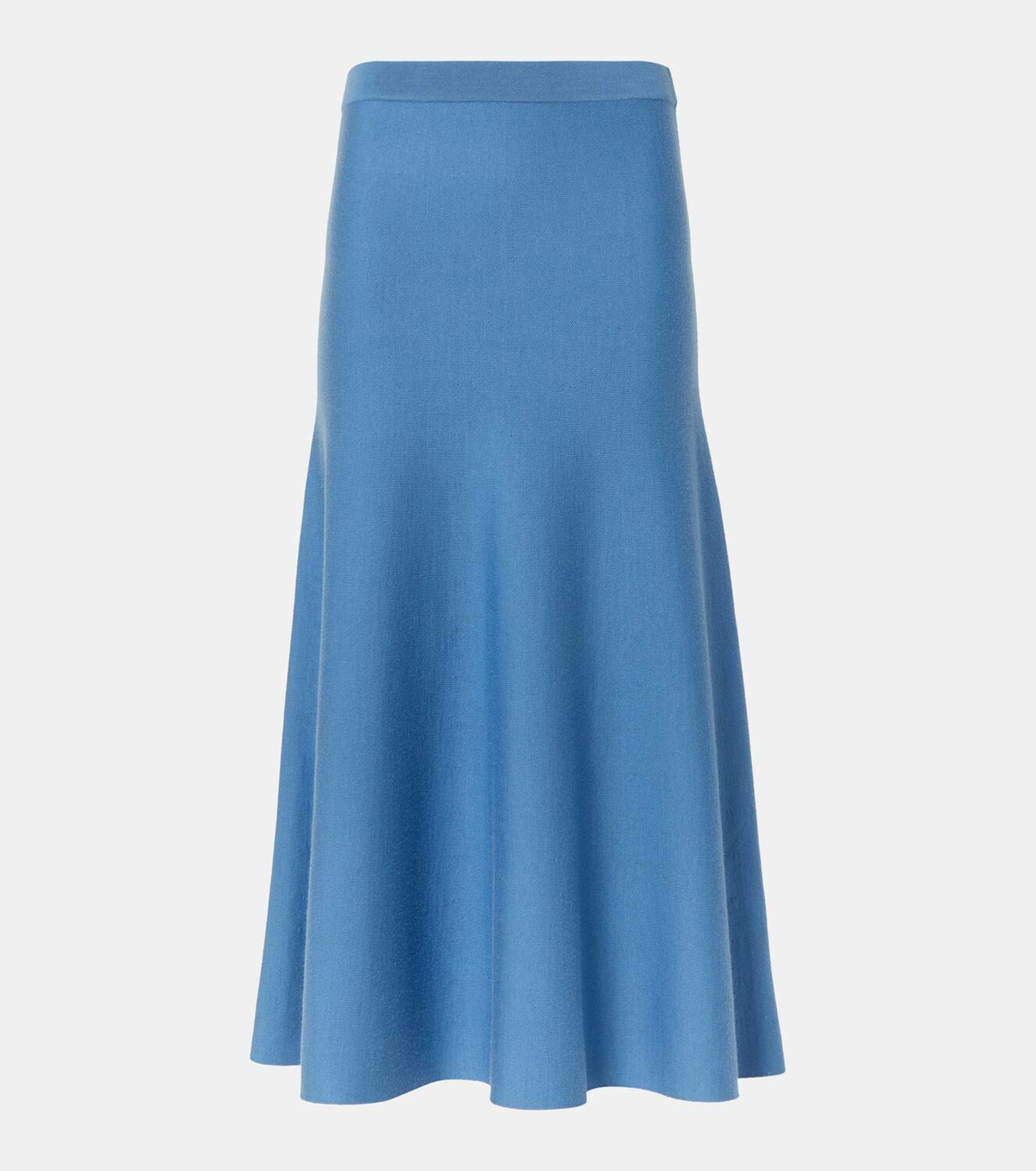 Gabriela Hearst Freddie wool, cashmere, and silk midi skirt Gabriela Hearst