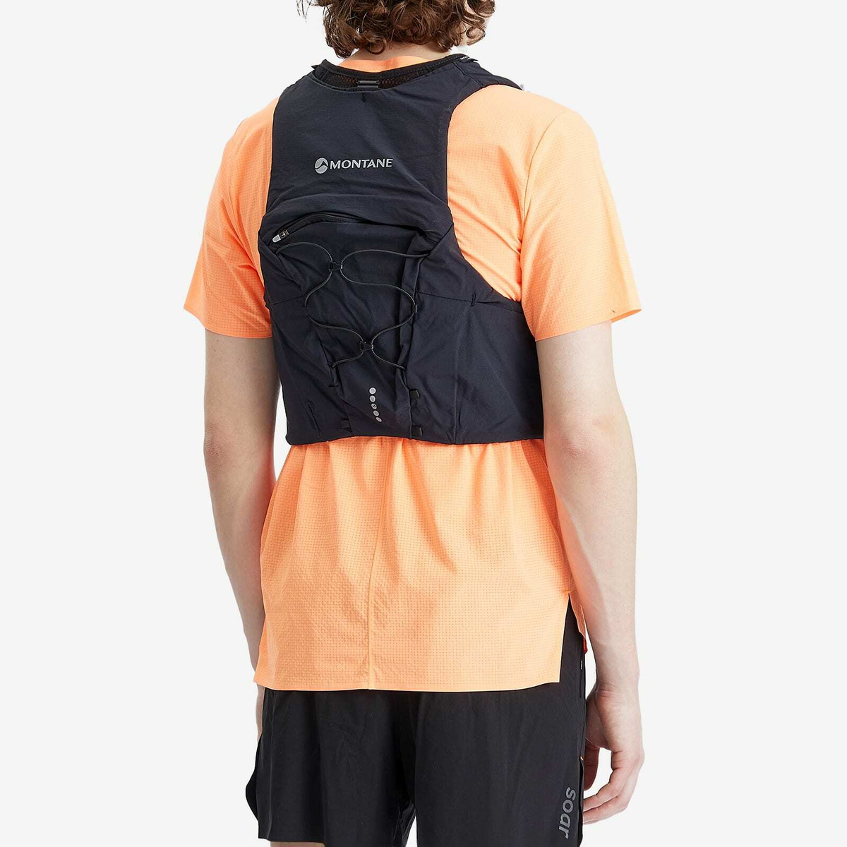 Montane Men's Gecko Running Vest Pack in Black Montane