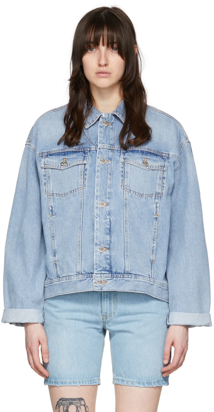 Won Hundred Blue Vilda Denim Jacket Won Hundred