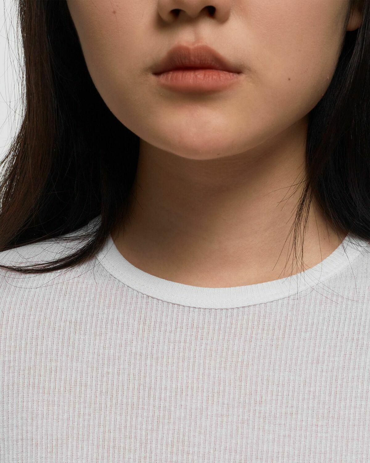 Agolde Shona Tee White Longsleeves AGOLDE