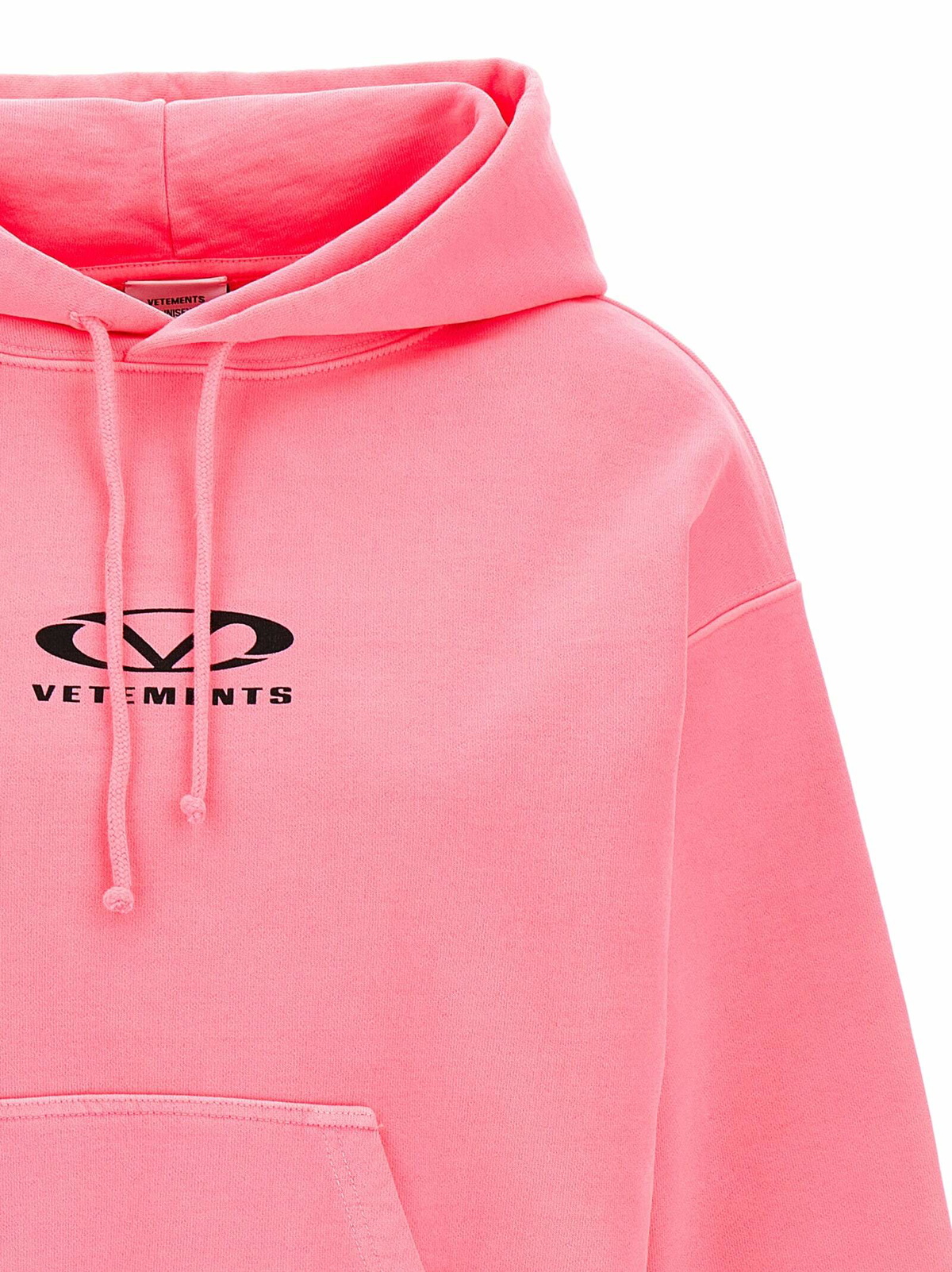 VETEMENTS oval Logo Hoodie Vetements