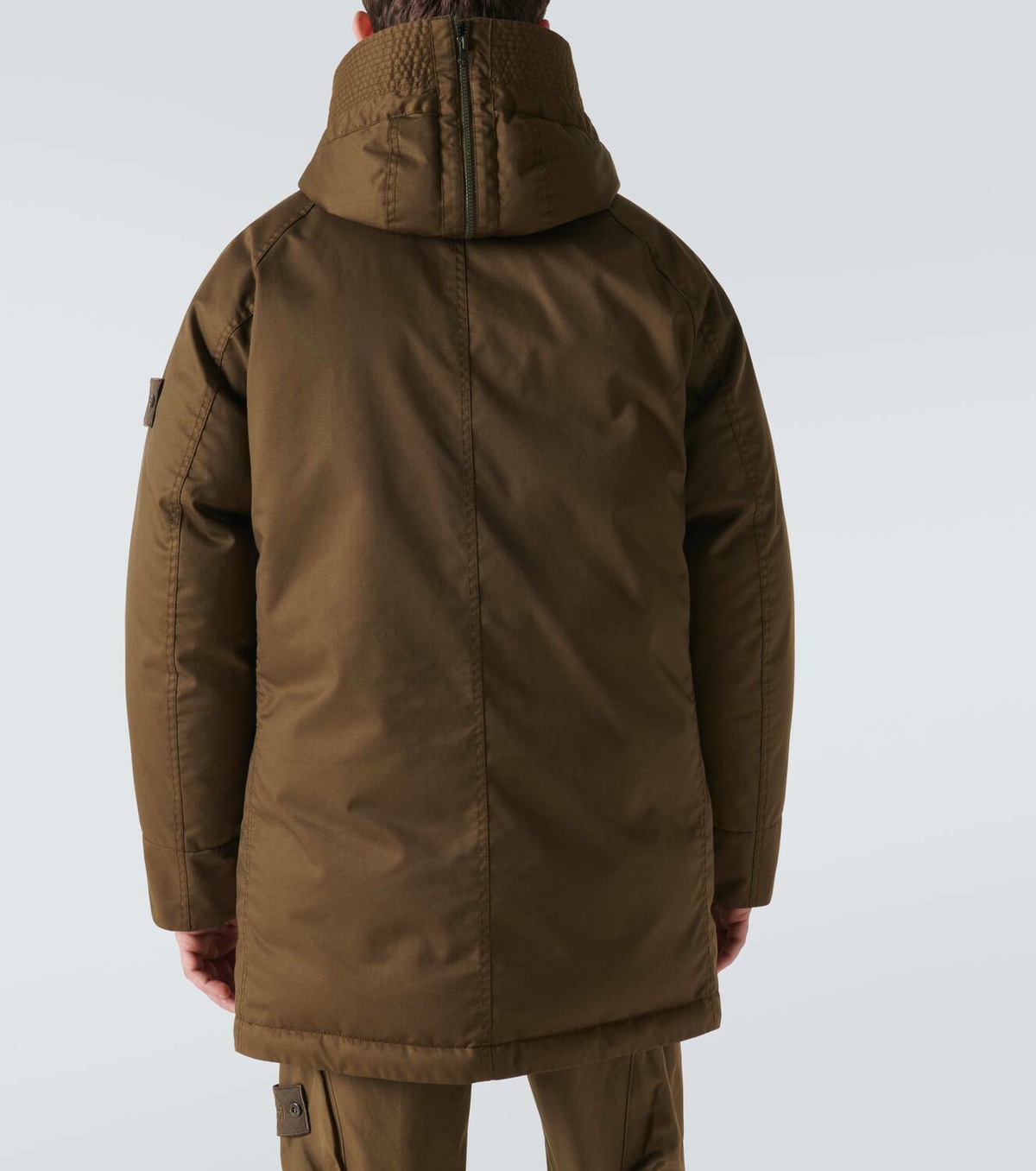Stone Island Ghost Compass virgin wool twill down jacket Stone Island