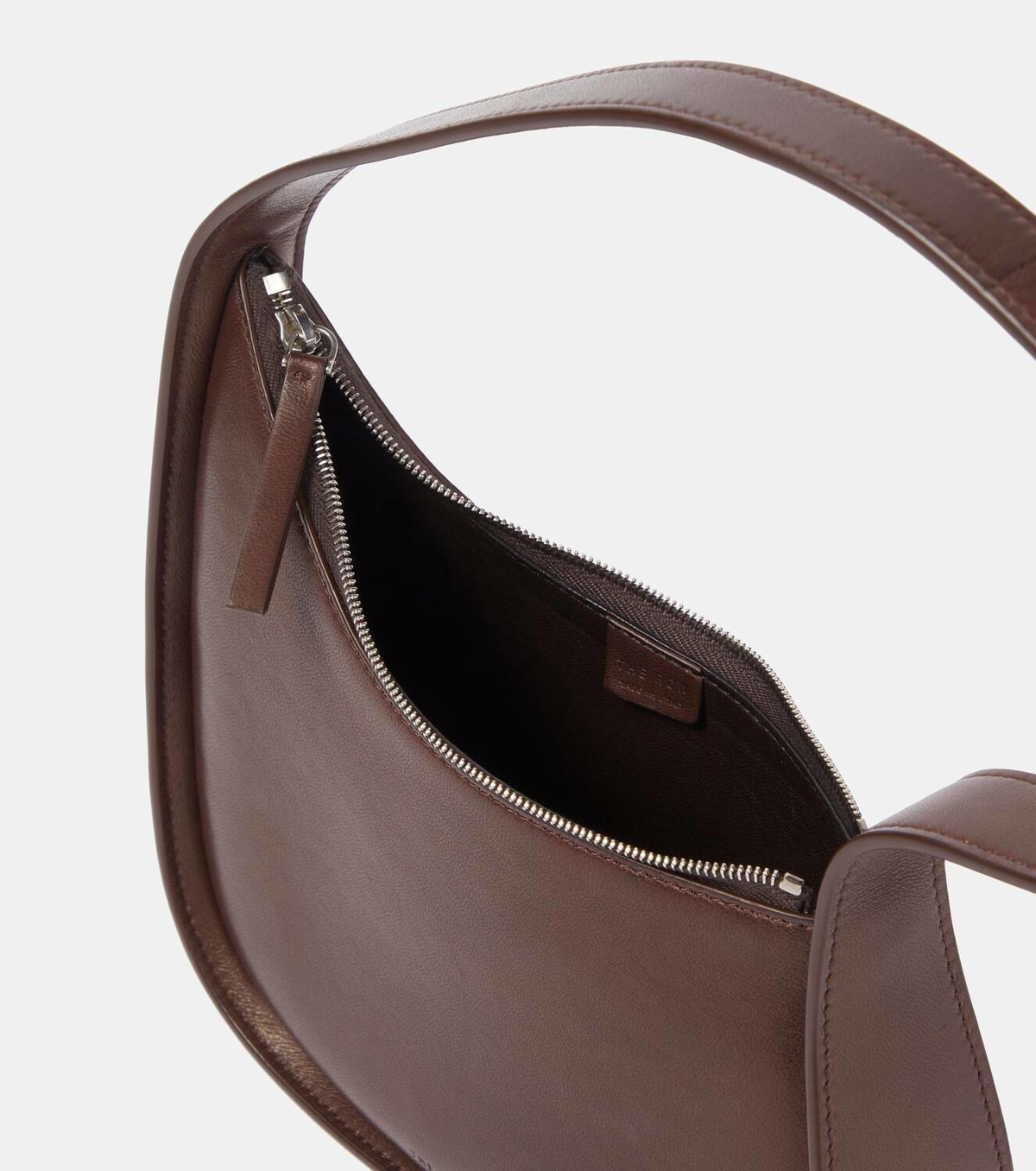 The Row Half Moon leather shoulder bag The Row