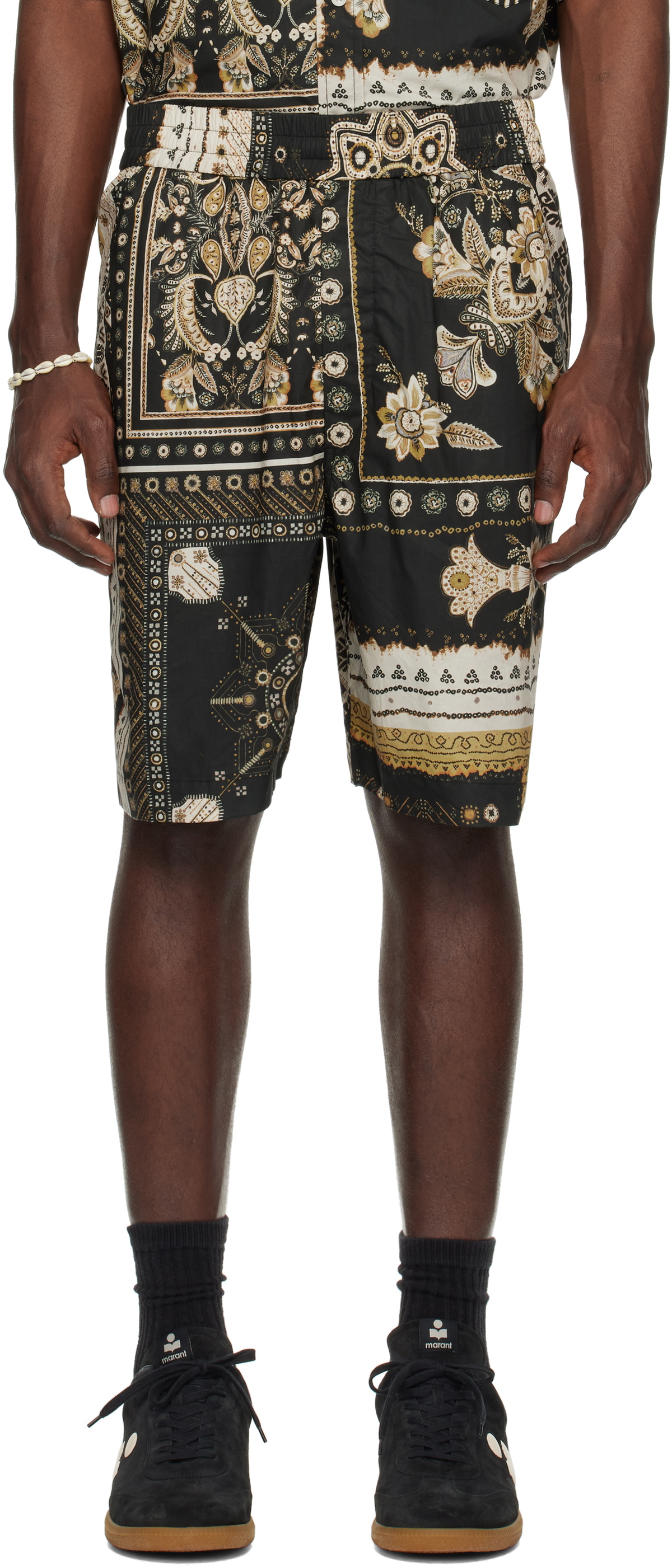 Isabel Marant Black Gregorian Shorts Isabel Marant