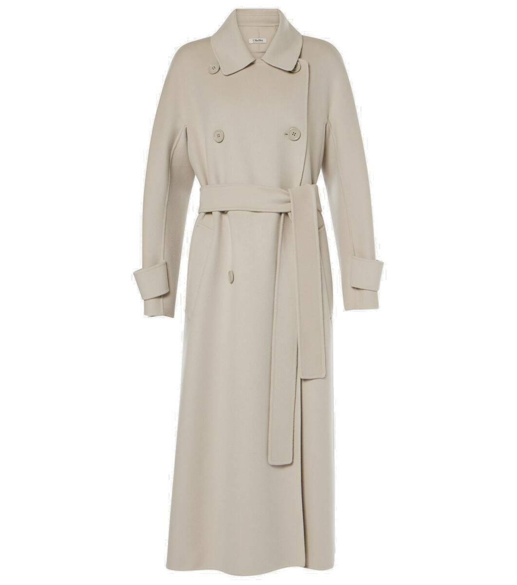 'S Max Mara Hester wool wrap coat S Max Mara