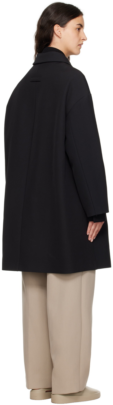 Fear of God Black Button Coat Fear Of God