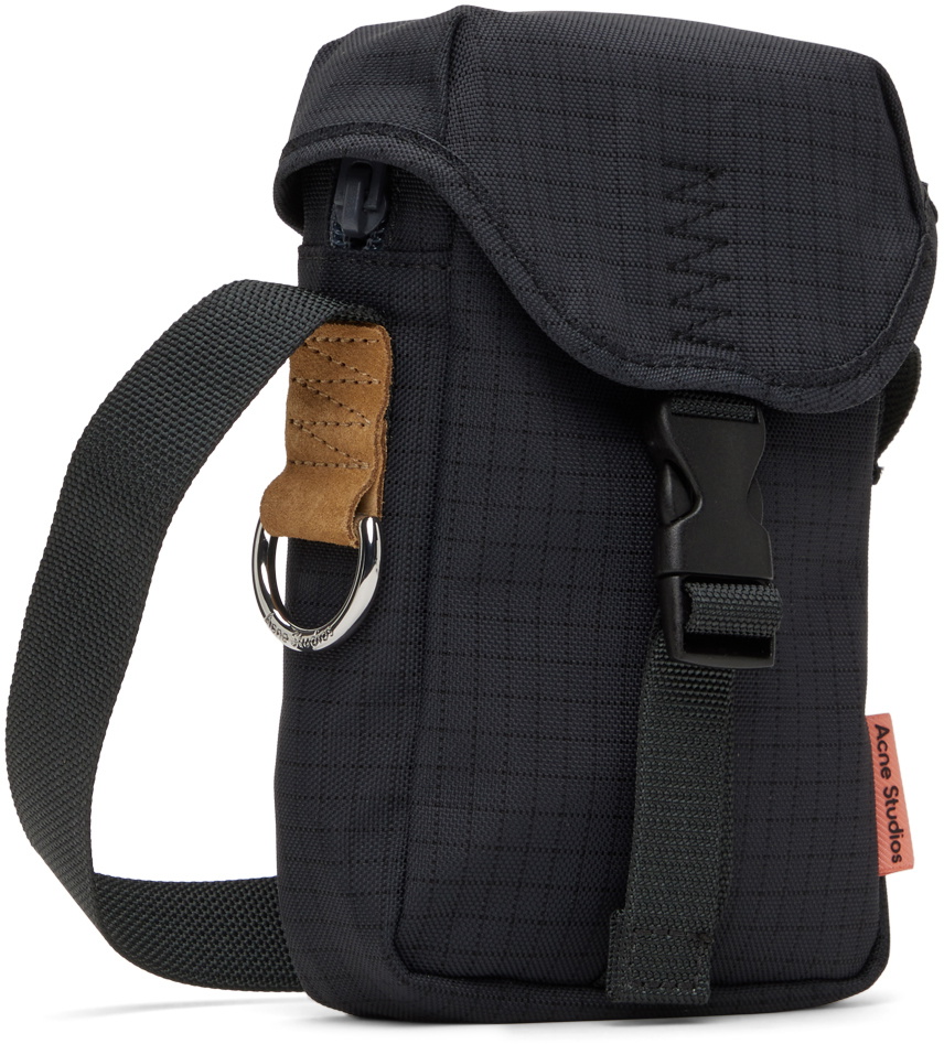 Acne Studios Black Ripstop Mini Pouch Acne Studios