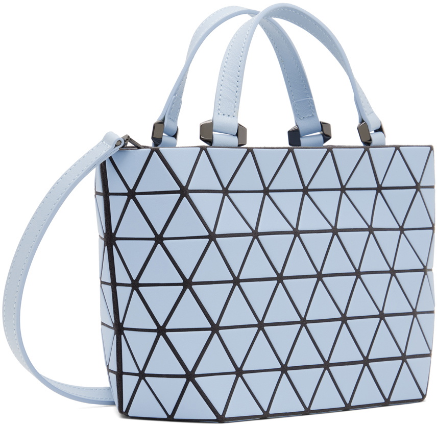 BAO BAO ISSEY MIYAKE Blue Crystal Matte Handbag Bao Bao Issey Miyake