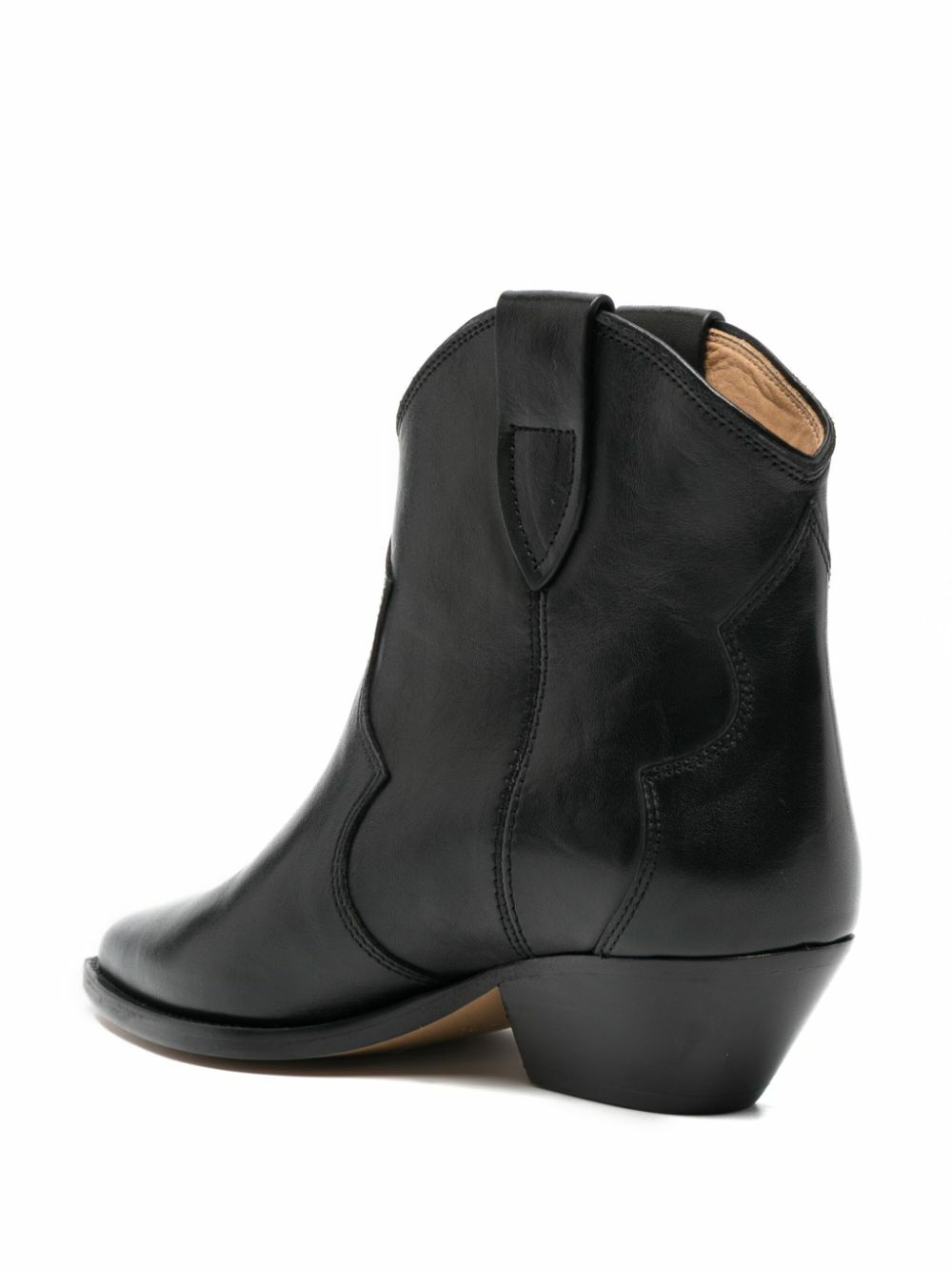 ISABEL MARANT - Dewina Leather Ankle Boots Isabel Marant