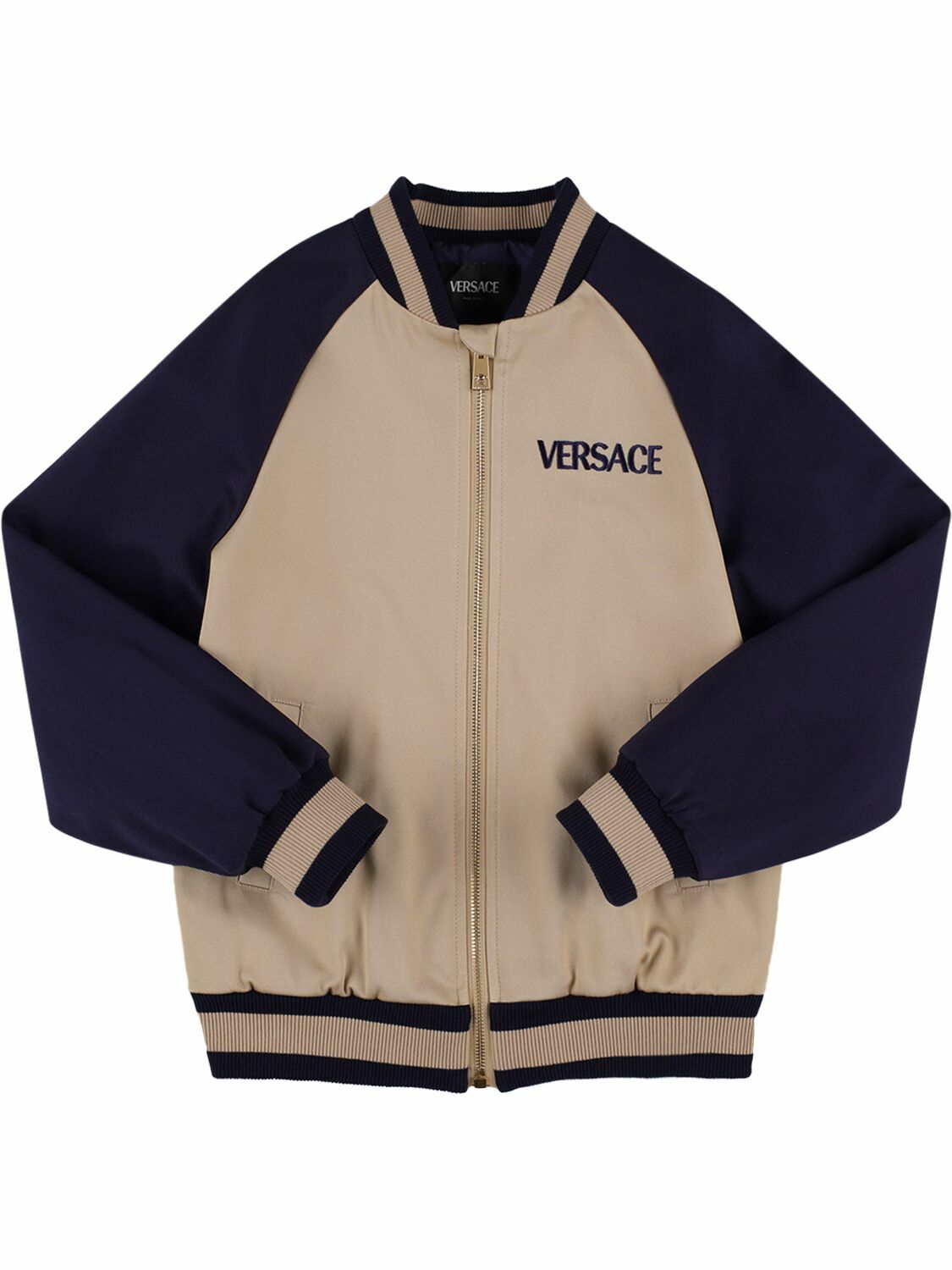 VERSACE Embroidered Padded Varsity Jacket Versace