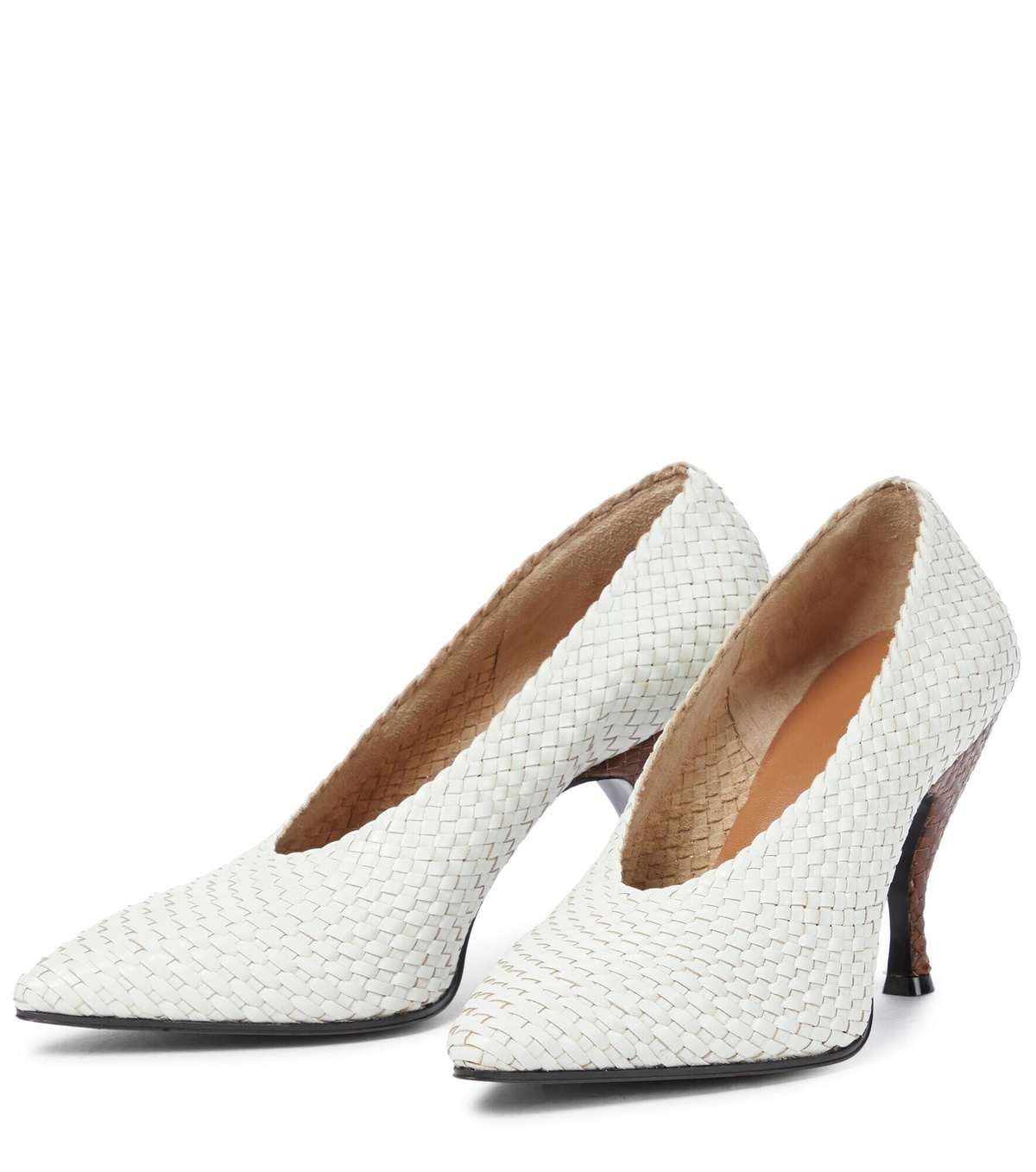 The Row - Cone Heel leather pumps The Row