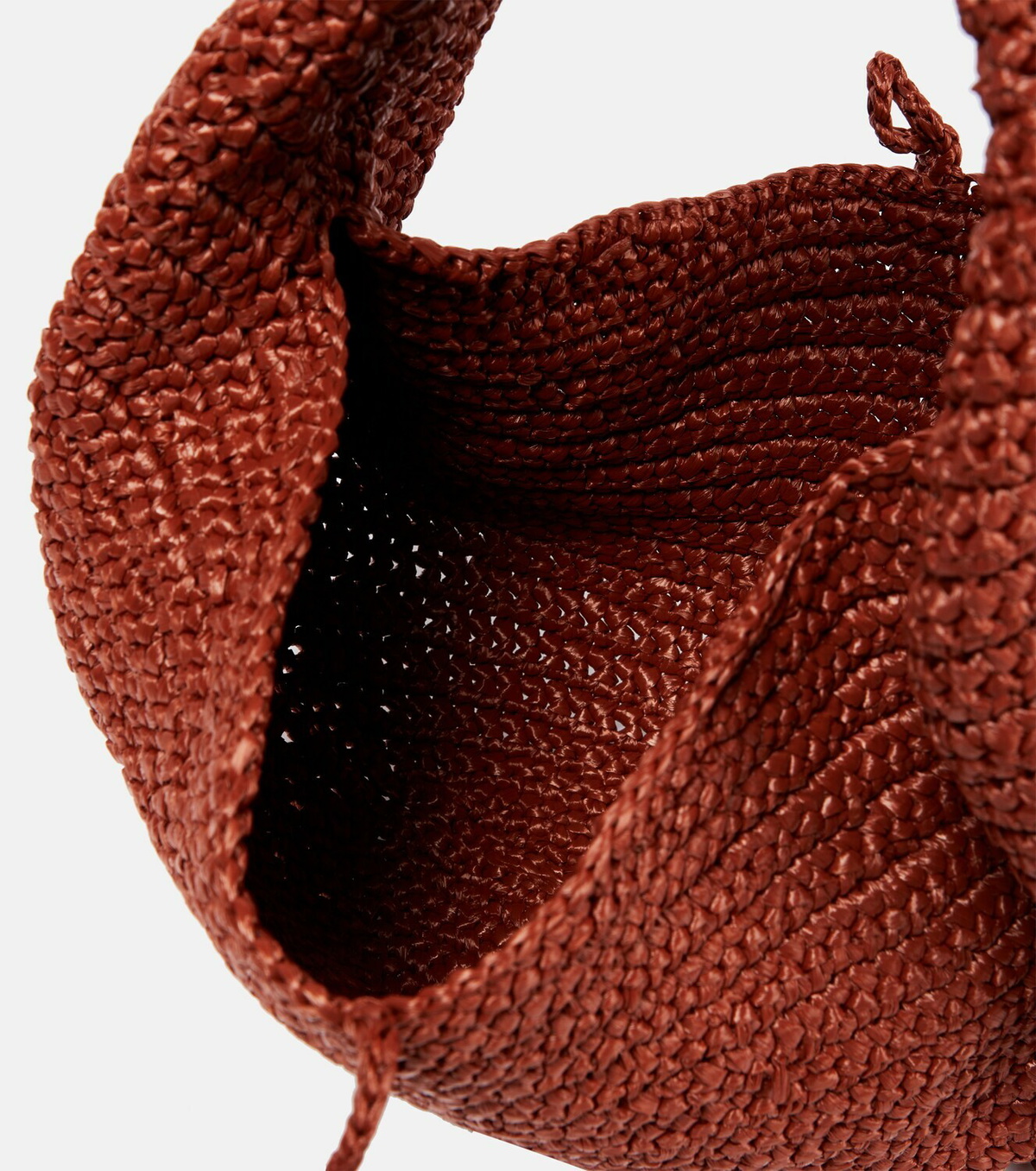 Khaite - Olivia Medium raffia shoulder bag Khaite