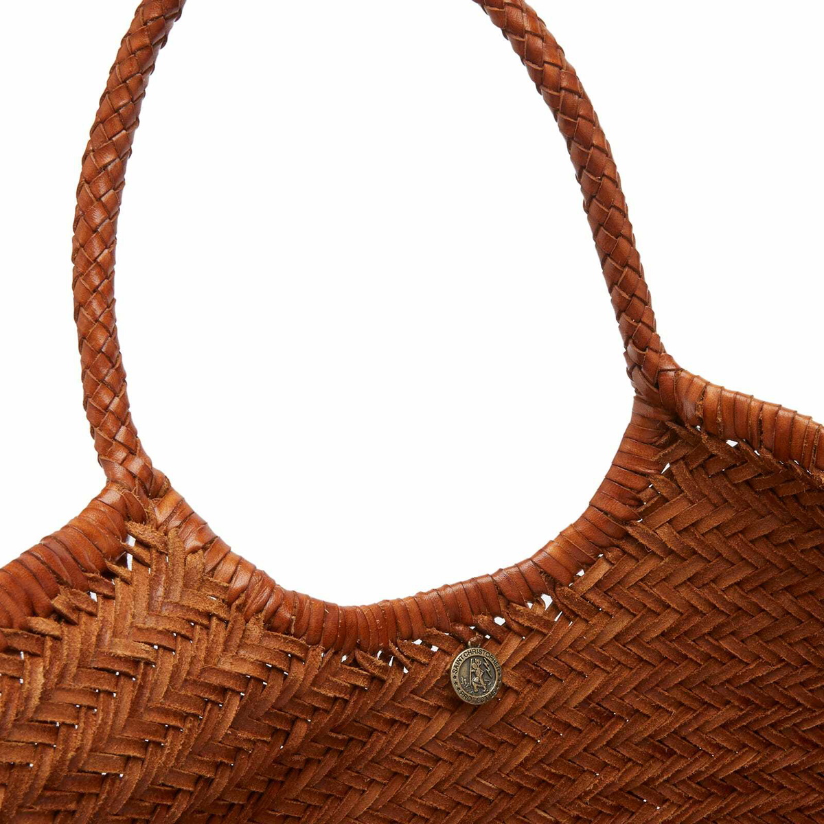 Dragon Diffusion Women's Nantucket Basket Bag in Tan Dragon Diffusion