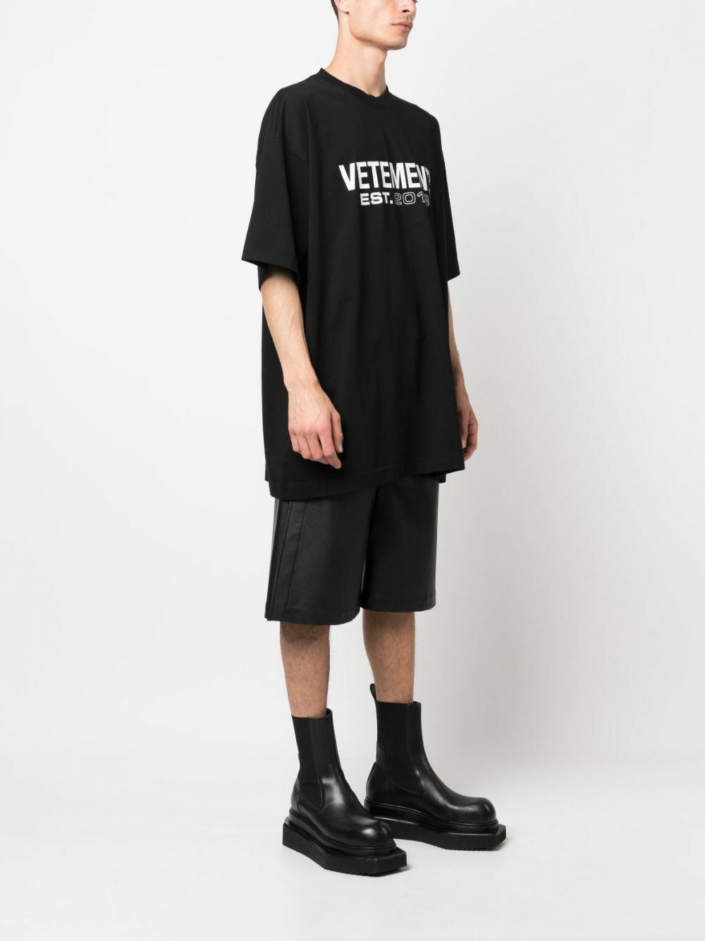 VETEMENTS - Logo Cotton T-shirt Vetements
