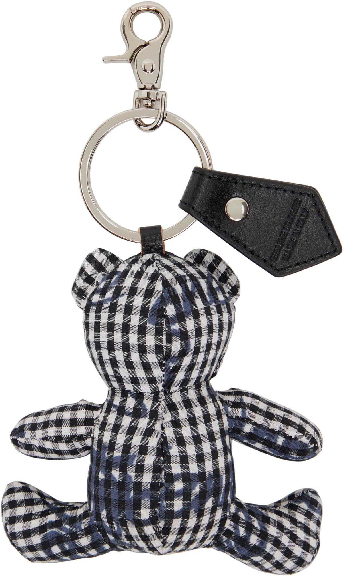 Vivienne Westwood White & Black Teddy Bear Keychain Vivienne Westwood