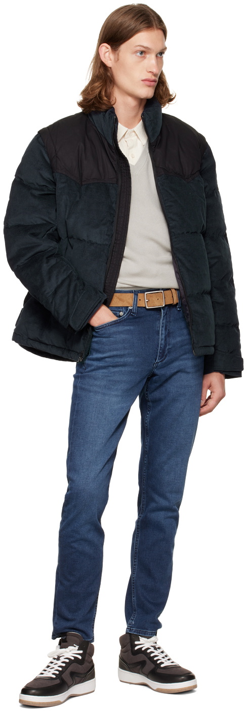 rag & bone Navy Holt Down Jacket Rag and Bone