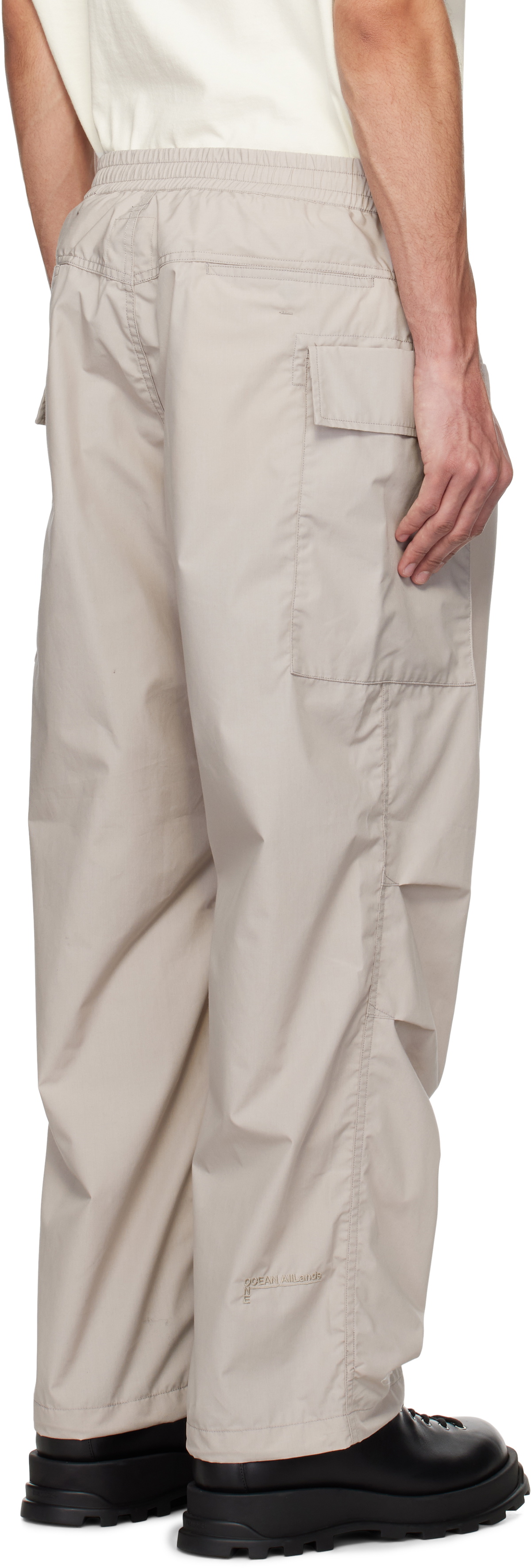 nanamica Gray Deck Cargo Pants Nanamica