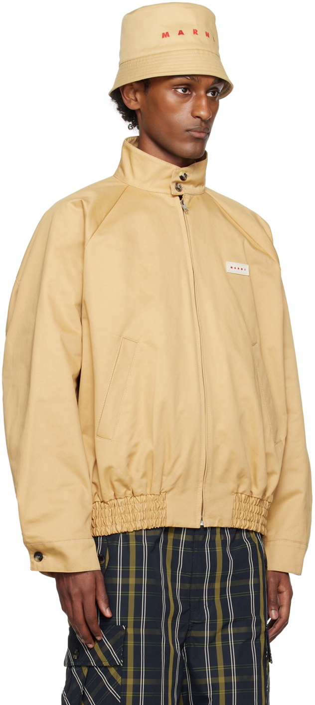 Marni Beige Oversized Jacket Marni