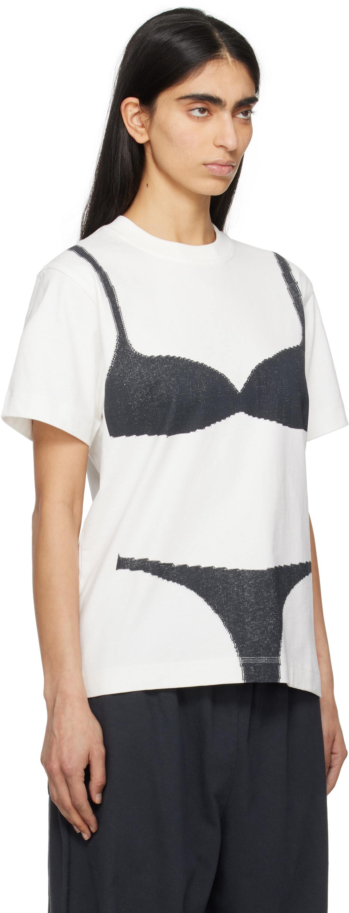 Marc Jacobs White Bra Box T-shirt Marc Jacobs