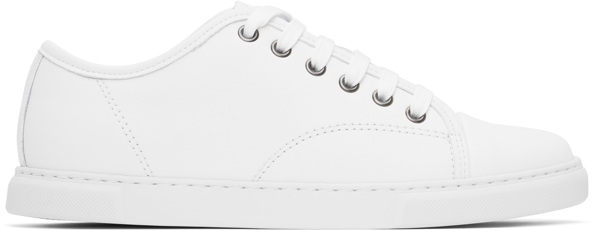 Lanvin White DBB1 Leather Sneakers Lanvin