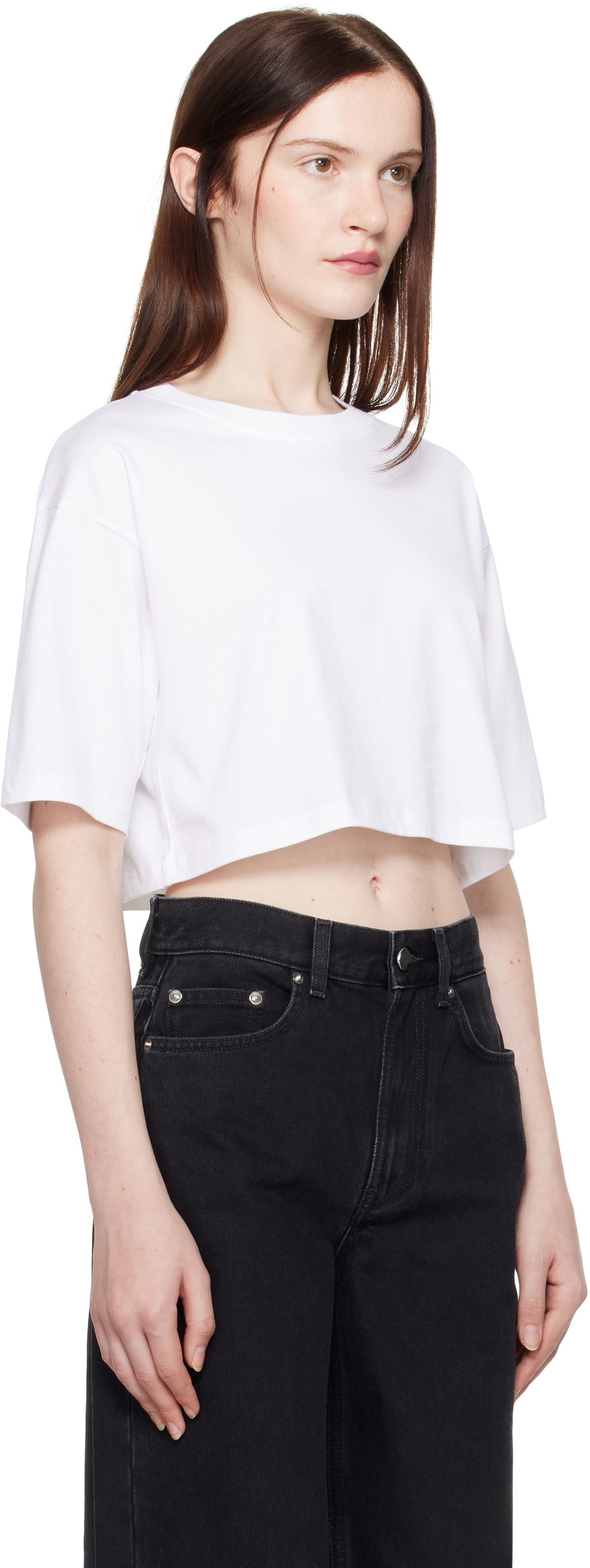 Loulou Studio White Gupo T-shirt Loulou Studio