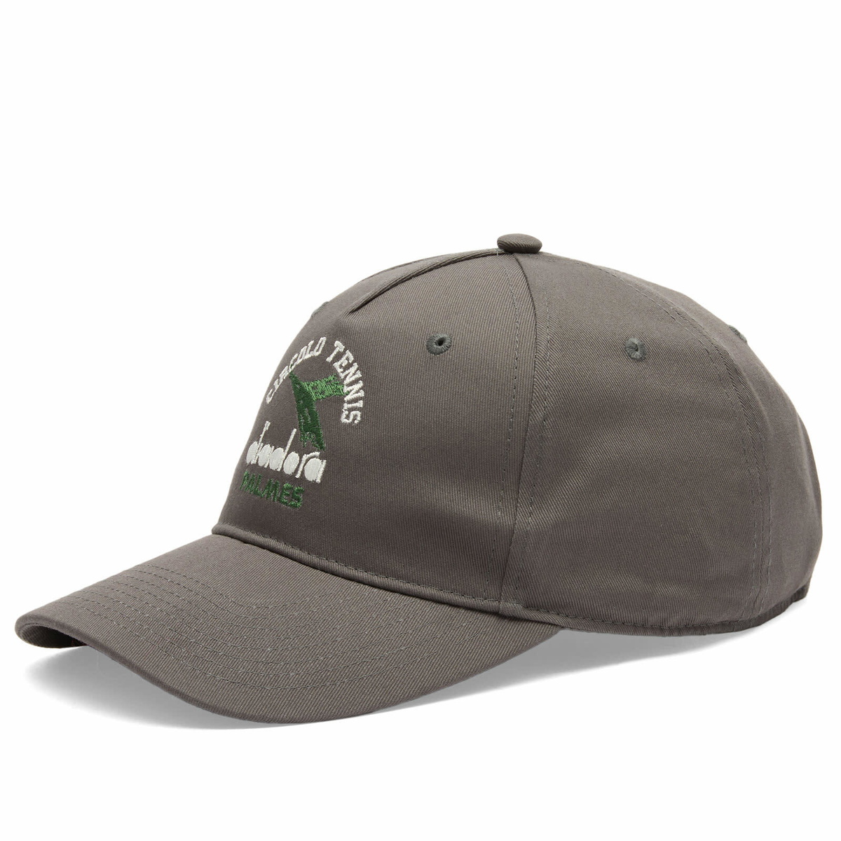 Diadora Men's x Palmes Legacy Cap in Black Oyster Diadora