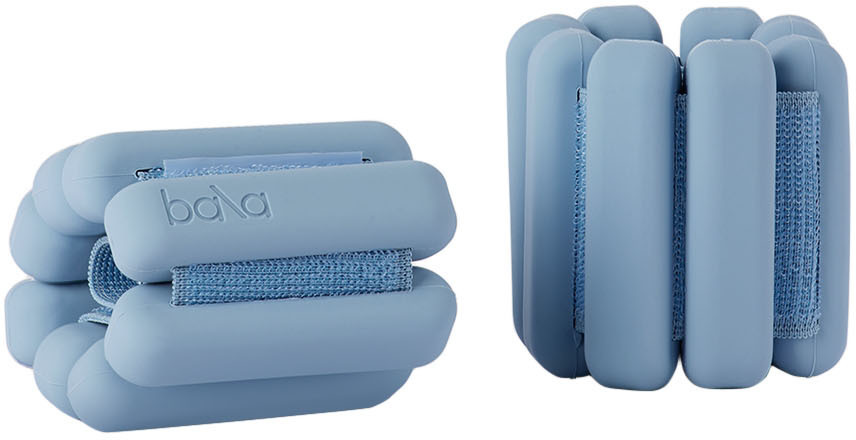 Bala Blue Weighted Bangles, 1 lb Bala