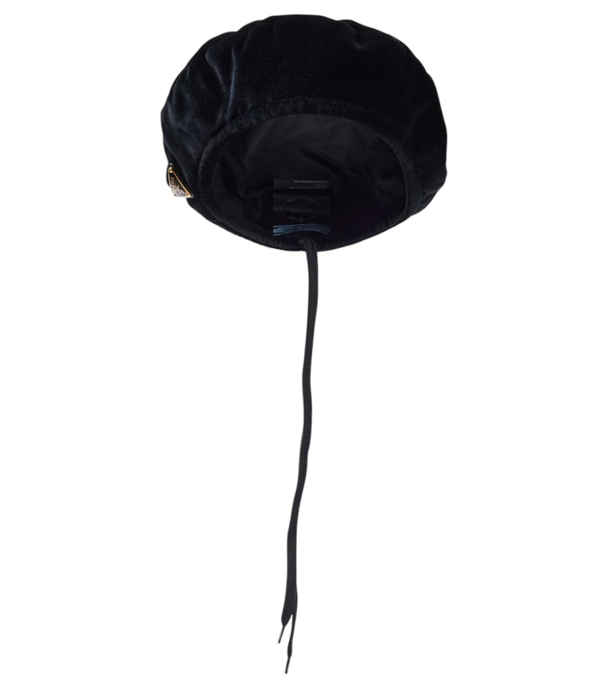 Prada Cotton velvet beret Prada