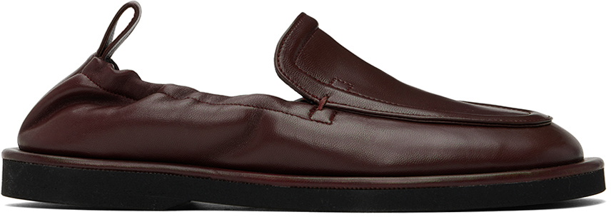 Studio Nicholson Burgundy Donovan Loafers Studio Nicholson