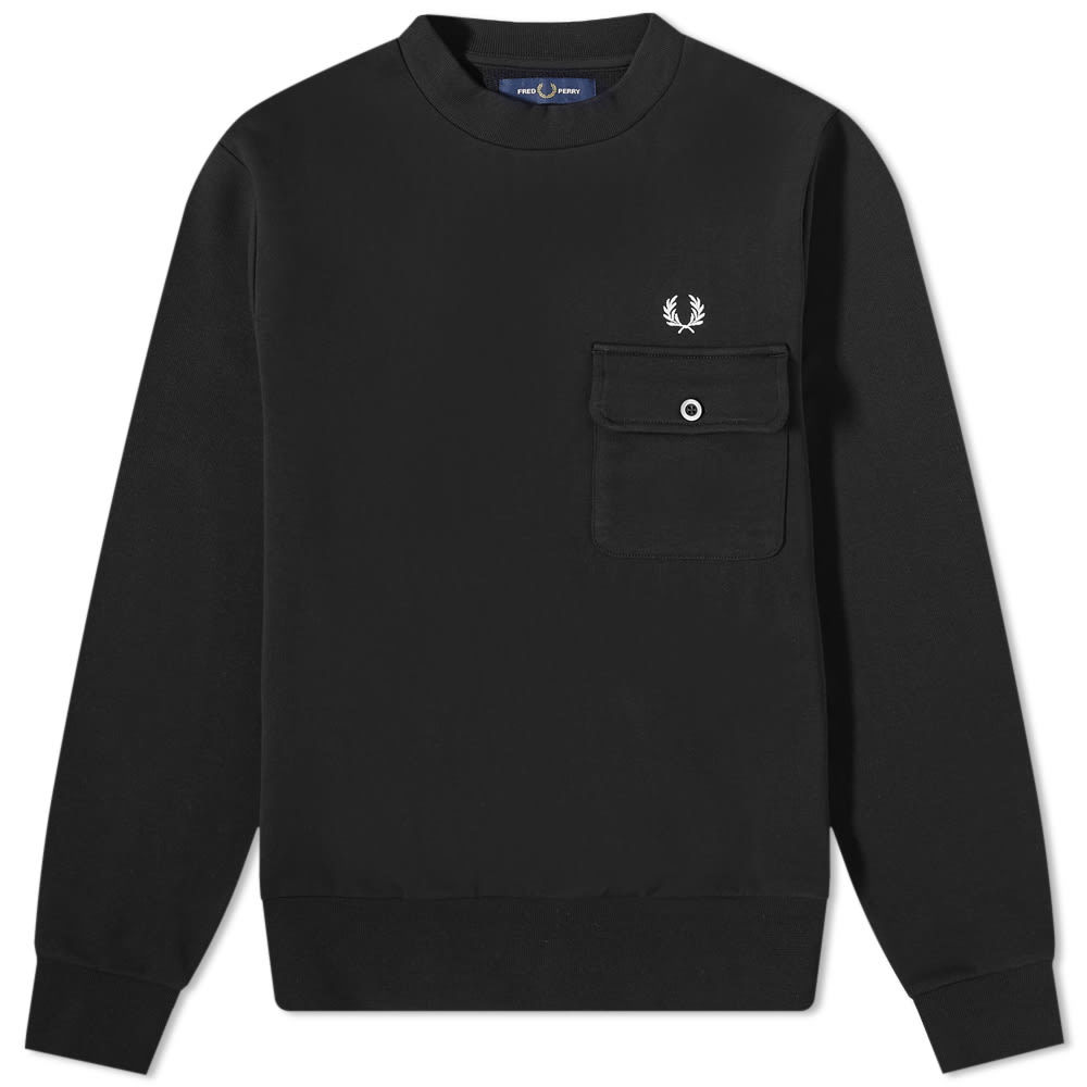 Fred Perry Button Down Pocket Sweat Fred Perry