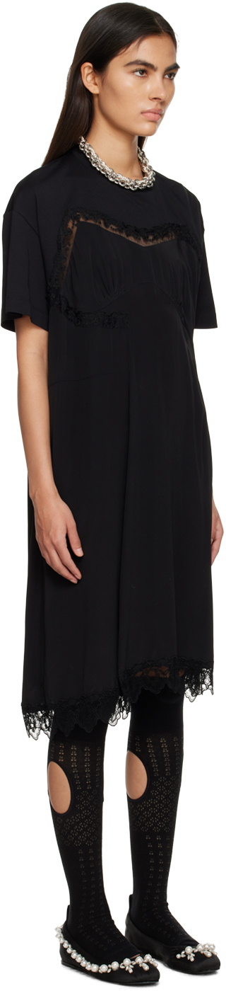 Simone Rocha Black Lace Midi Dress Simone Rocha