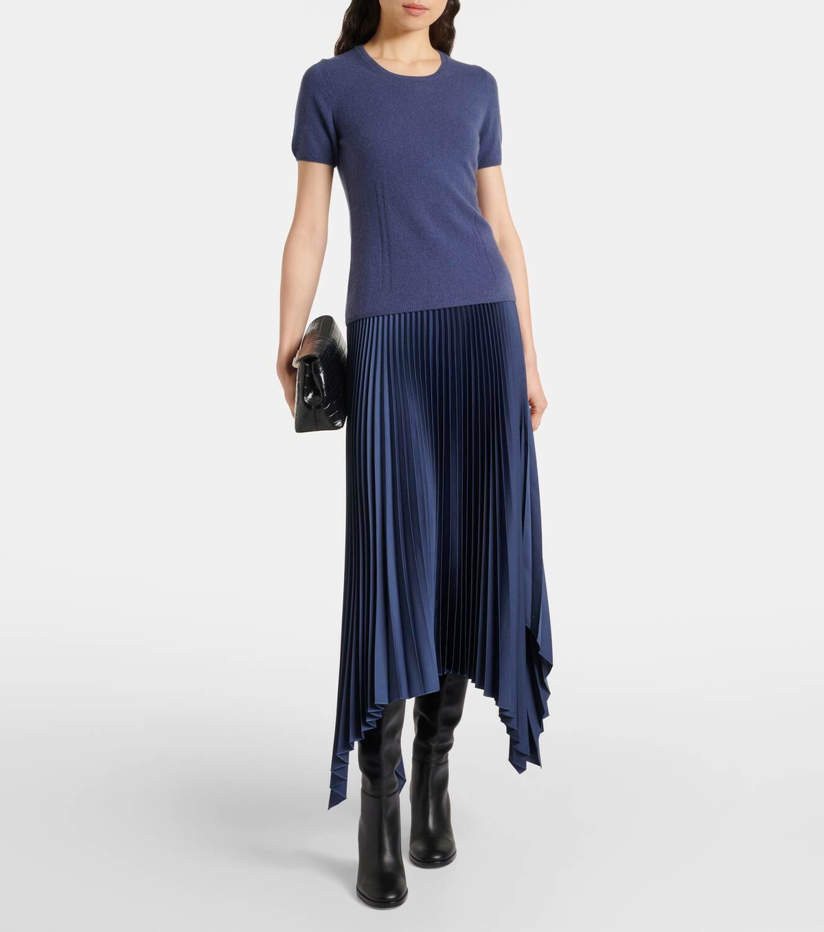 Joseph Ade plissé crêpe midi skirt Joseph