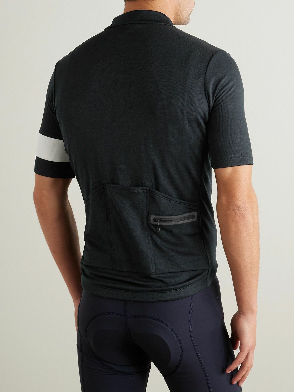 Rapha - Classic Two-Tone Recycled Cycling Jersey - Black Rapha