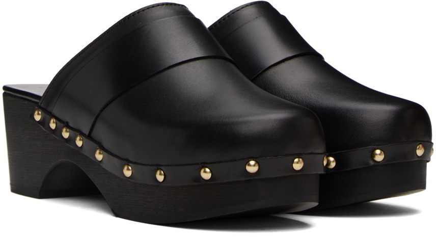 Aeyde Black Bibi Clogs Aeyde
