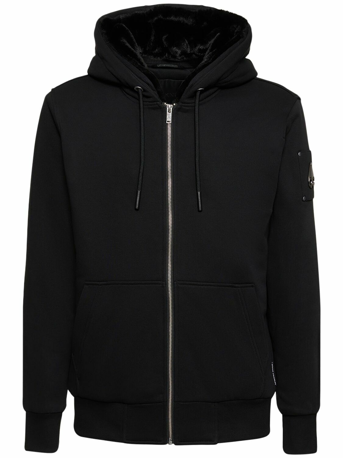 MOOSE KNUCKLES Bunny Hooded Zip-up Sweatshirt Moose Knuckles