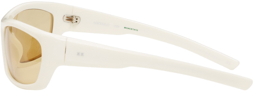 Lexxola White Neo Sunglasses