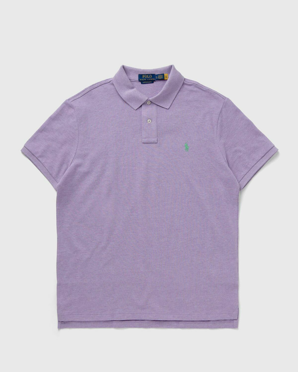 Polo Ralph Lauren Sskccmslm1 Short Sleeve Knit Purple Polos Polo Ralph ...