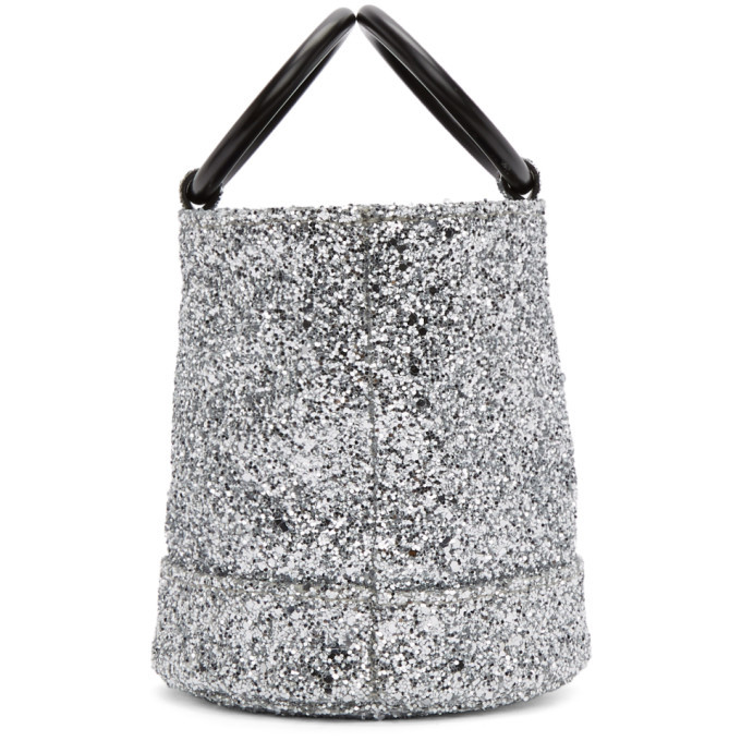Simon Miller Silver Glitter Small Bonsai 15 Bag Simon Miller