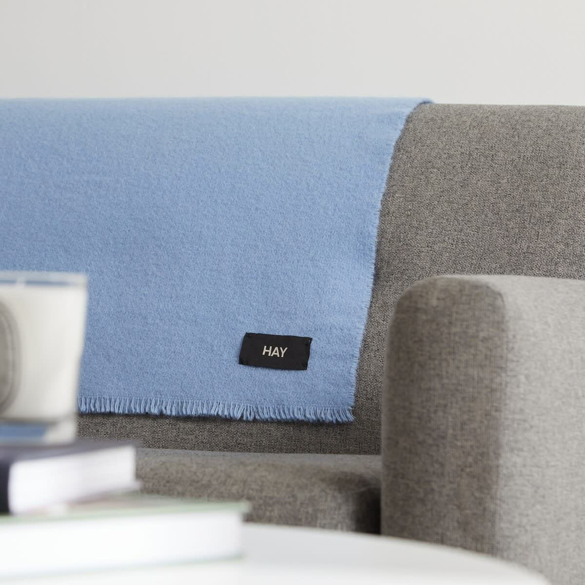 HAY Mono Throw in Light Blue HAY