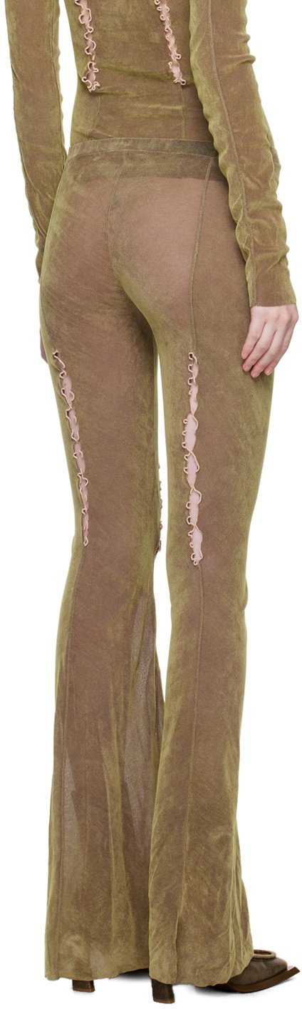 Rui Khaki Cutout Lounge Pants Rui