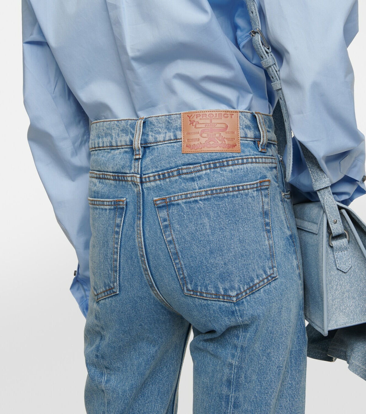 Y/Project High-rise slim jeans Y/Project