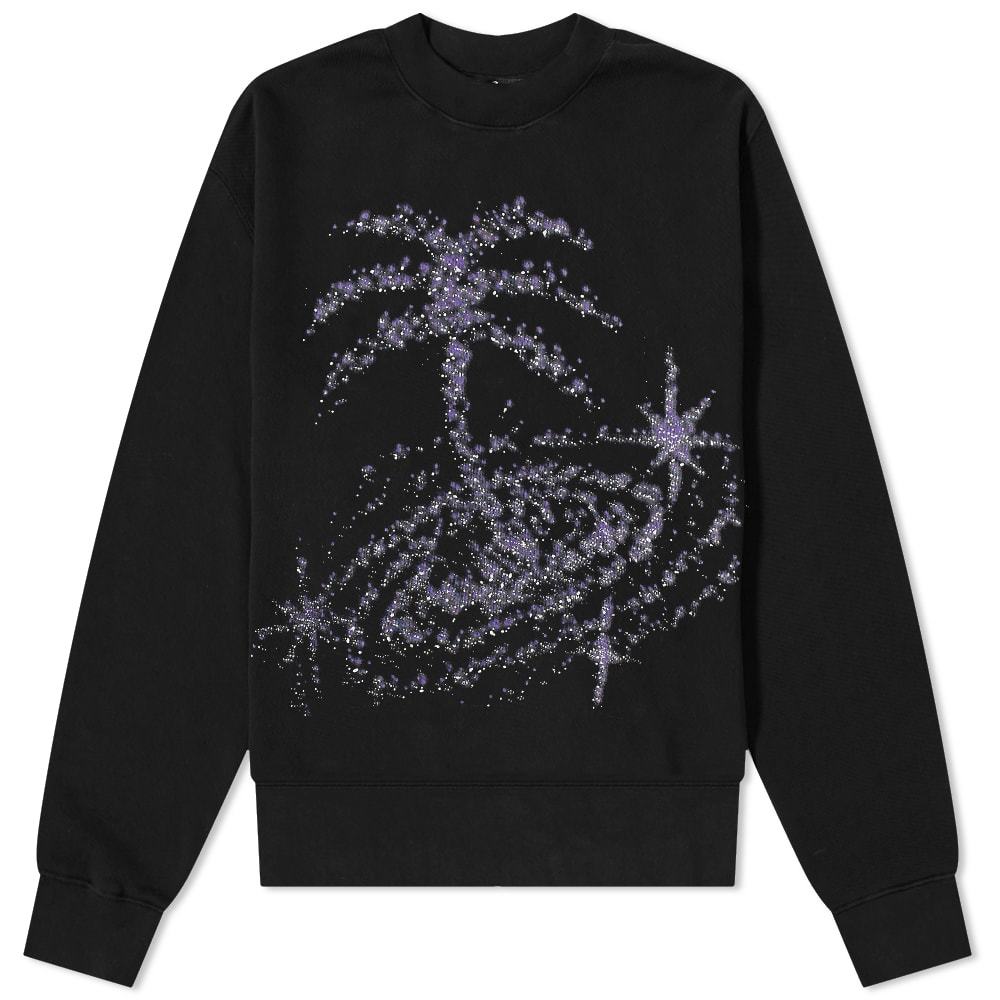 Palm Angels Palm Galaxy Crew Sweat Palm Angels