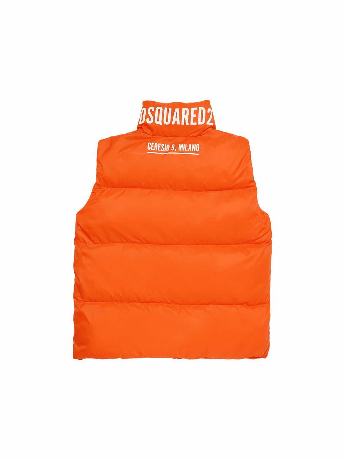 DSQUARED2 Nylon Puffer Vest with logo Dsquared2