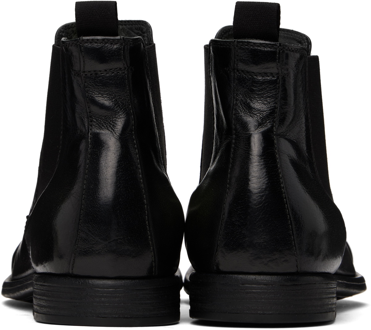 Officine Creative Black Chronicle 123 Chelsea Boots Officine Creative