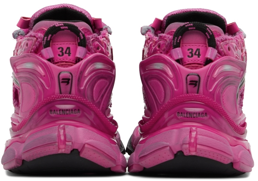 Balenciaga Pink Runner Sneakers Balenciaga