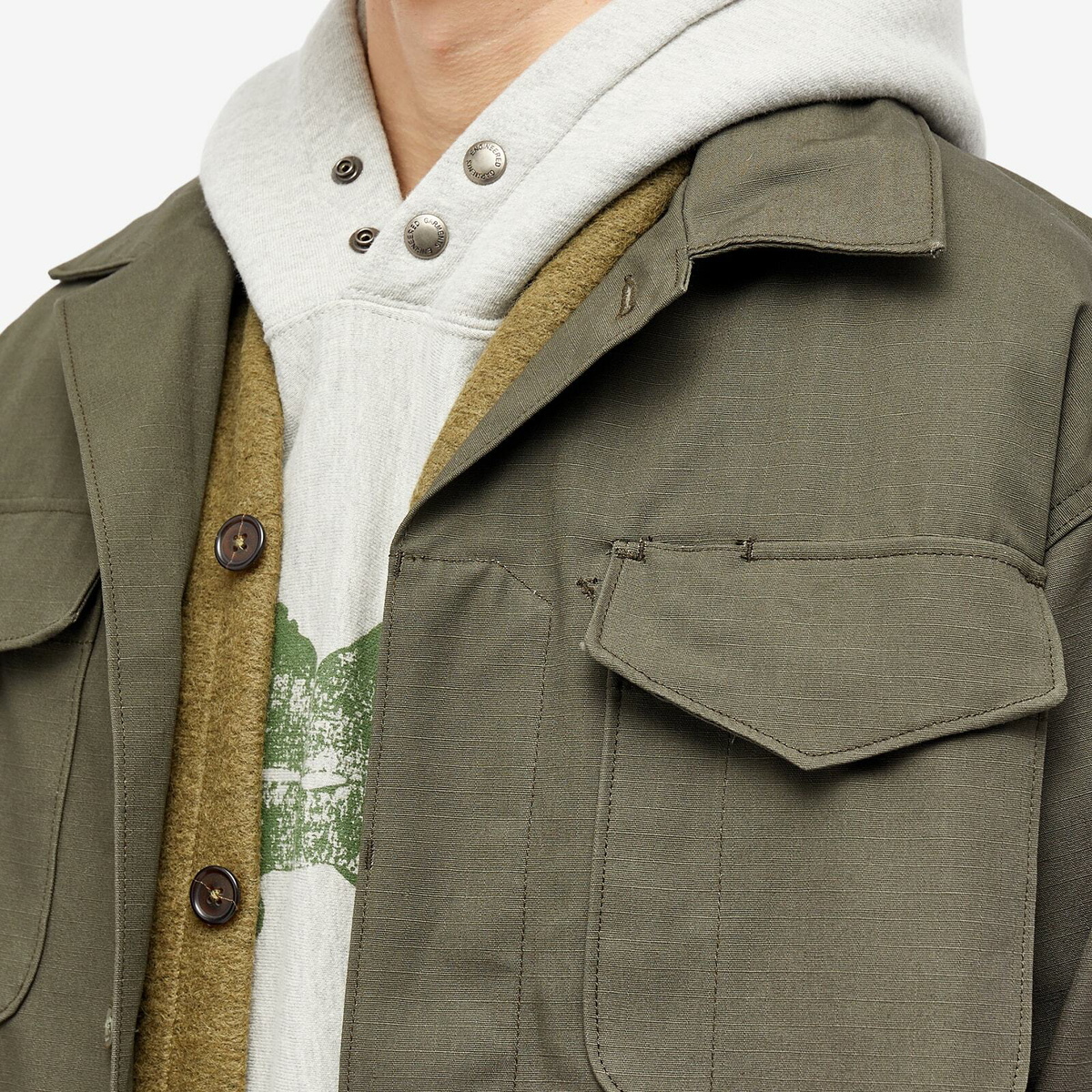 Engineered Garments Workaday Men's Heavyweight Utility Jacket ...