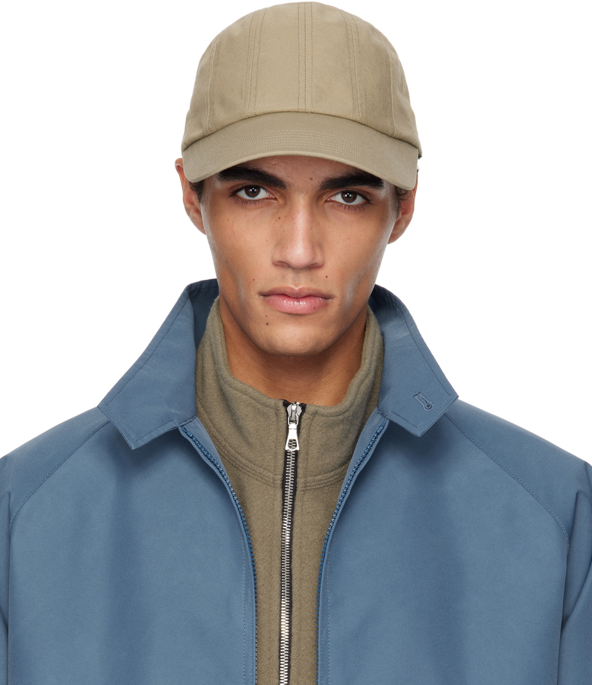 nanamica Taupe Wind Cap Nanamica