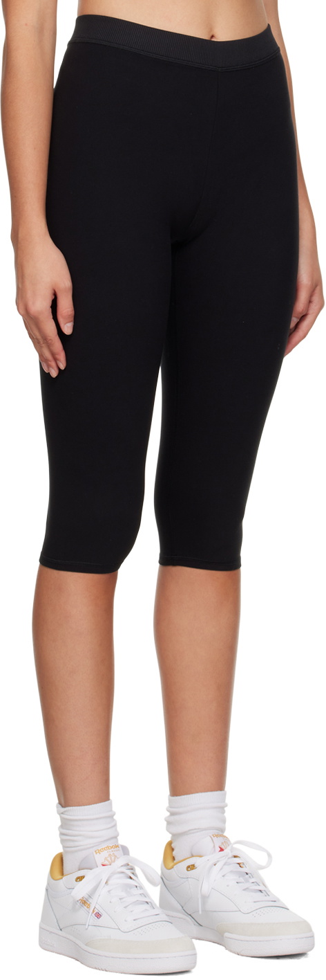 Alo Black Iconic 90's Capri Leggings Aloye