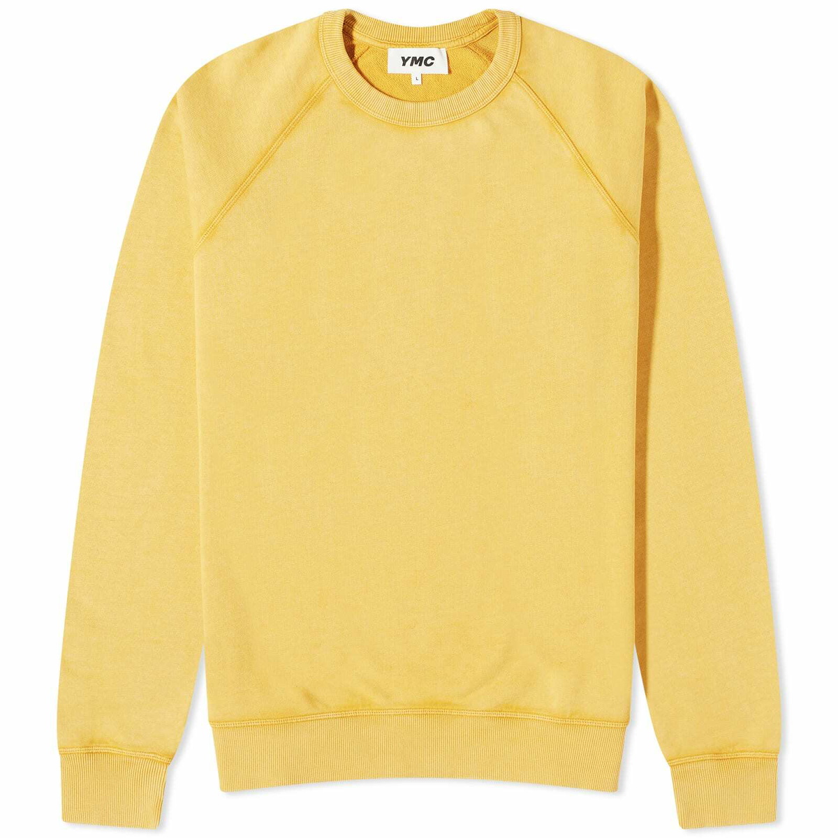 YMC Men's Schrank Sweatshirt in Yellow YMC