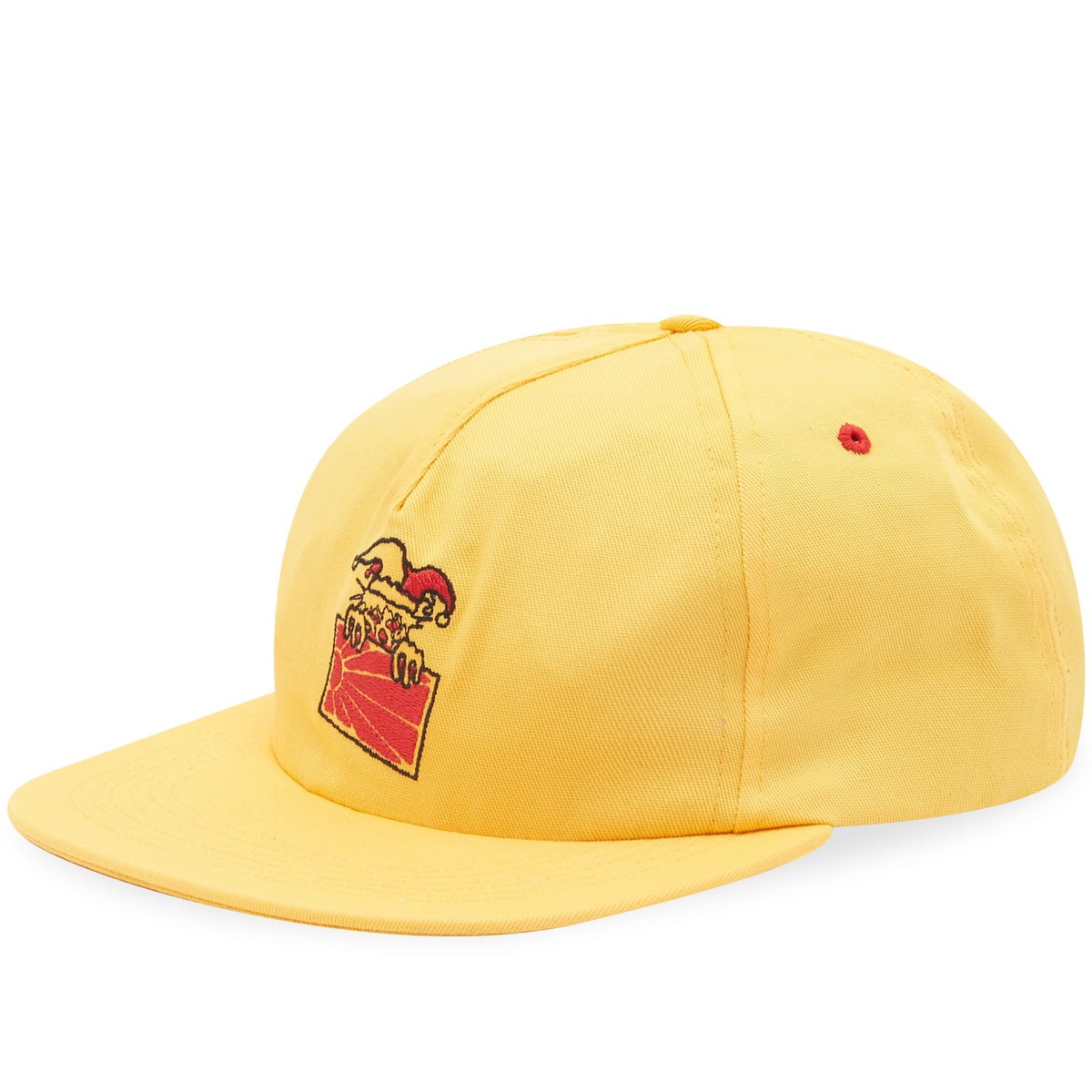 PACCBET Men's Clown Logo Cap in Yellow PACCBET